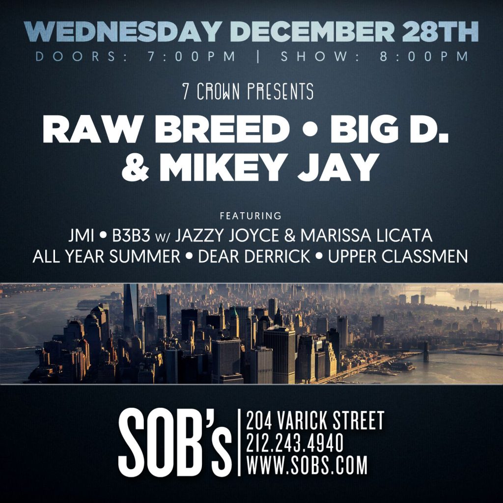 SOB's - New York, NY (7 Crown Presents) - BL'EVE Brown